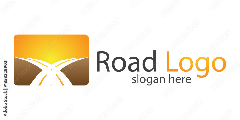 Cross road sign. Cross way logo icon symbol vector illustration. Street ...