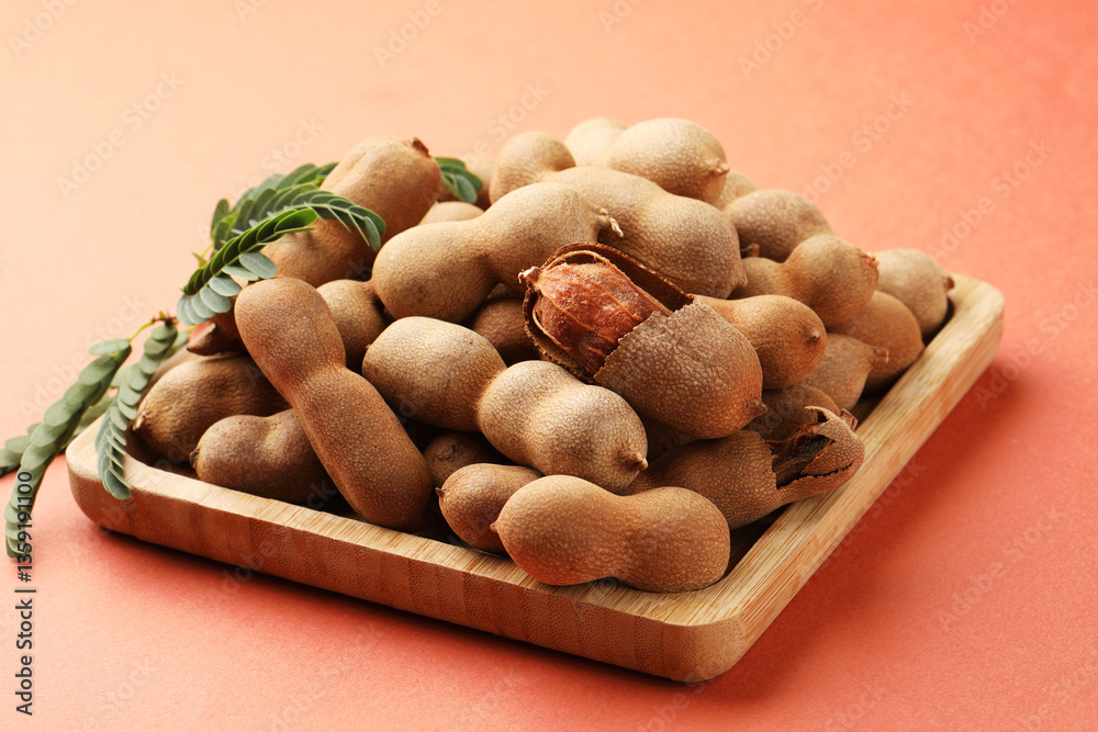 Tamarind or imlee an ingredient of Indian food Stock Photo | Adobe Stock