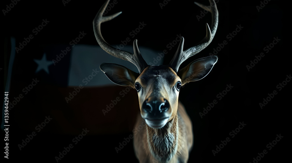 South Andean Deer, Huemul Deer, Hippocamelus Bisulcus, National Animal ...