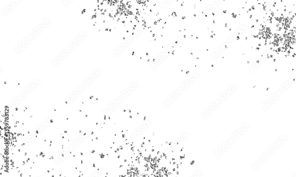 Silver glitter stack splatter frame. PNG Silver stroke on transparent ...