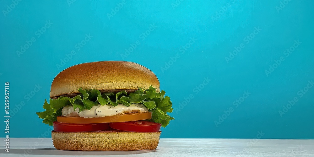 Stock-Illustration „Best Chicken Salad for Sandwiches! Delicious food ...