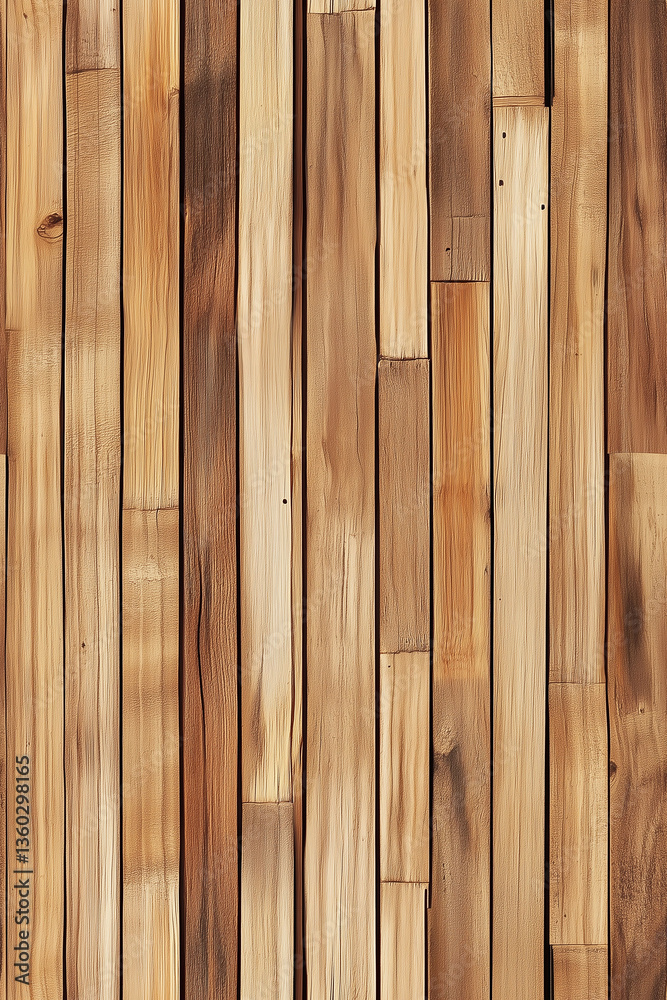 wooden cladding seamless texture tile, brown wood facade vertical ...