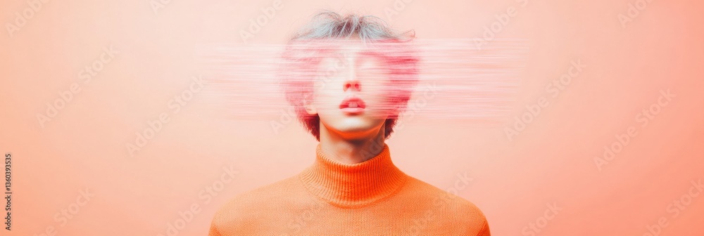 Glitch Chic Vibrant Digital Identity Exploration - Gen Z Aesthetic ...