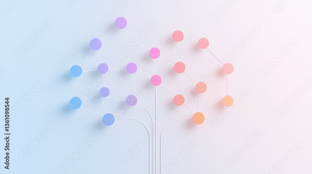 Structure Flowchart Network Simple Network Diagram Visualizing A Project Team Structure With