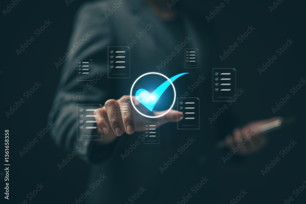 Reviewing and completing online survey forms document management system ...