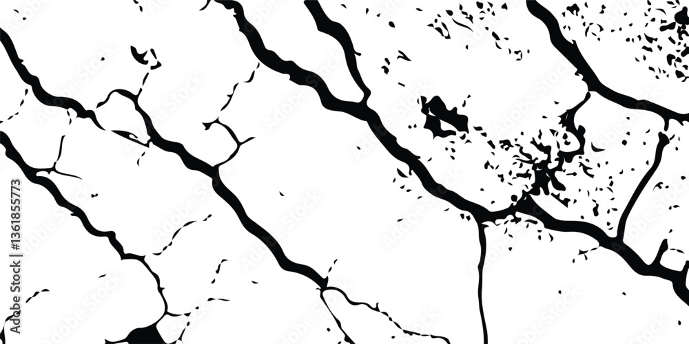 Vector Textures of Cracked Ground, Wall, and Floor Surfaces from ...