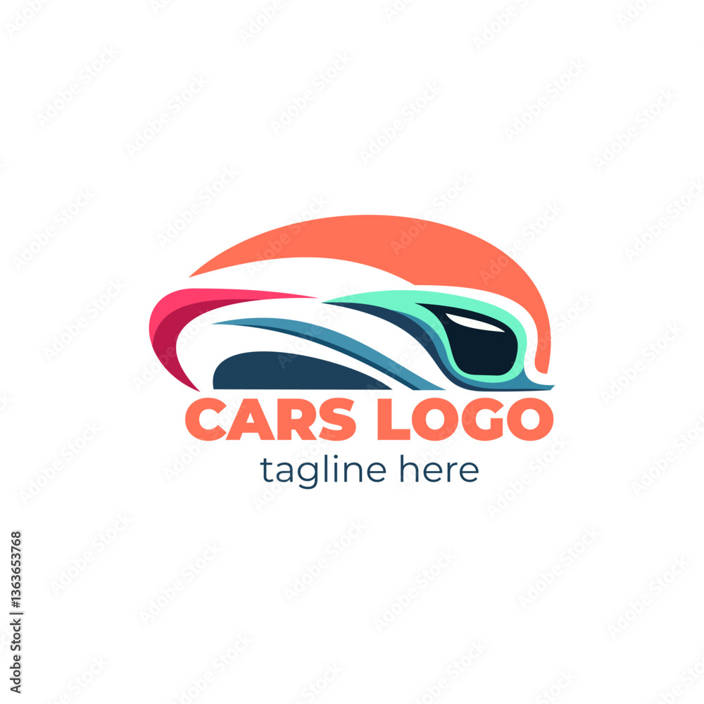 Bold futuristic car logo design for automotive business sleek modern ...