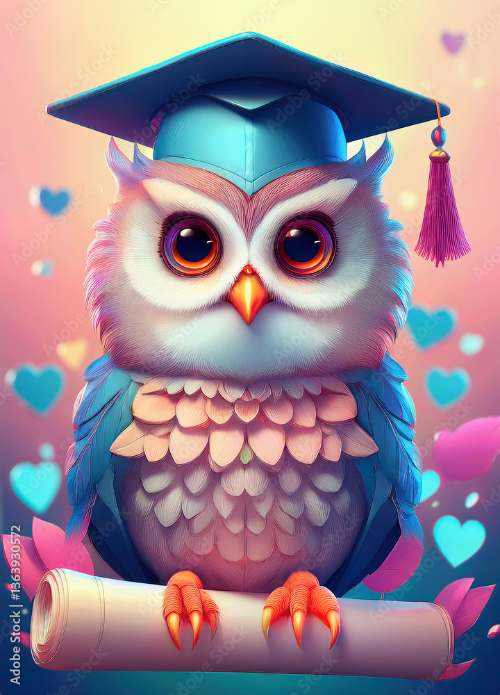 buhos, graduado, graduacion, kinder, primaria, colegio, ave, dibujos ...