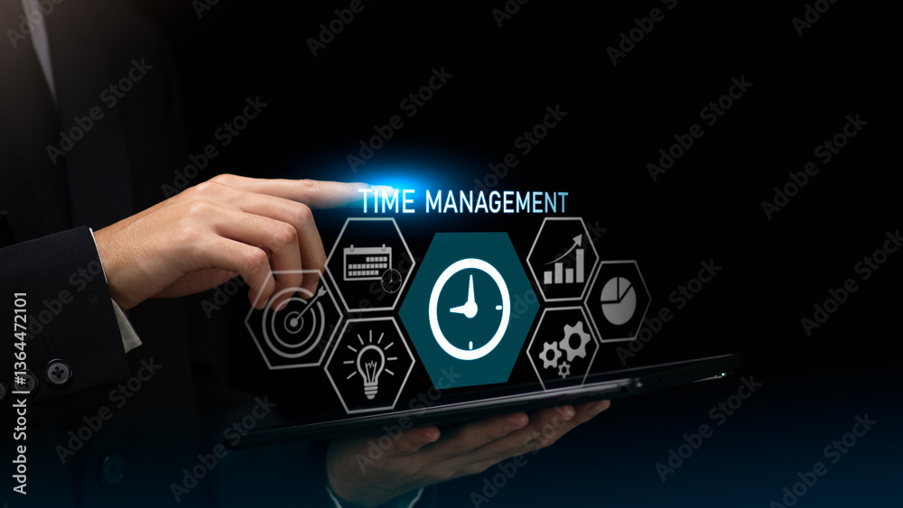 time management concept ,effective business planning ,time management ...