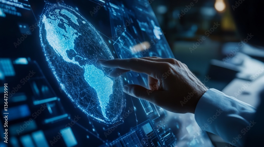 A climate scientist using machine learning to model global warming ...
