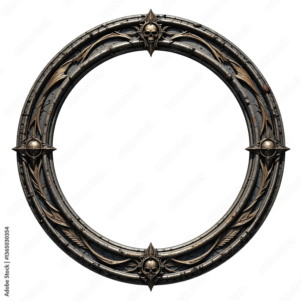 dnd circle token border frame fantasy gaming accessory ornate ornate ...