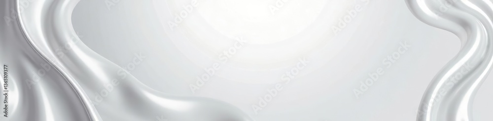 Shiny silver gradient background with metallic sheen and smooth ...