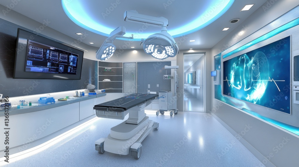 A robotics designer developing surgical robots for remote healthcare ...