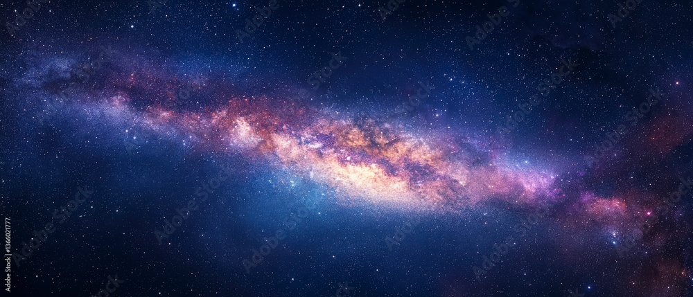 High-resolution Long Exposure Panorama of the Milky Way Galaxy with ...