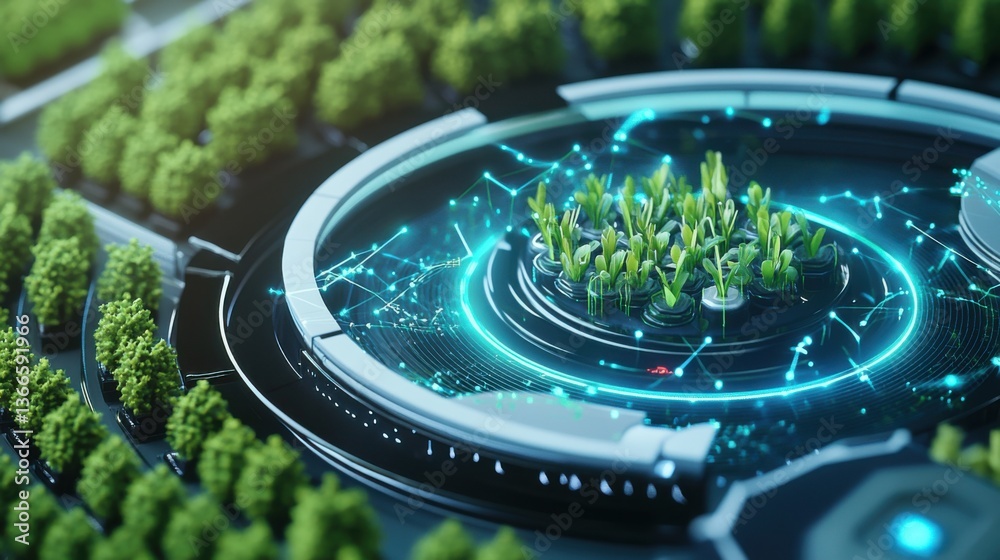 An AI powered system improving food security by analyzing agricultural ...