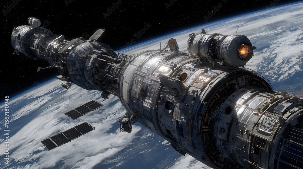 Futuristic Space Stations and Extraterrestrial Colonies in the Cosmic ...