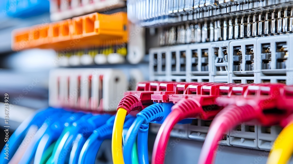 Comprehensive view of residential electrical wiring systems including ...