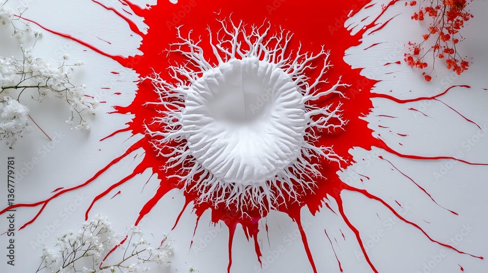 simplified scientific diagram of spleen anatomy showing splenic artery ...