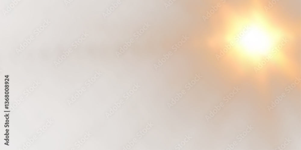 PNG sunlight overlay featuring golden sunrays, soft glare, and flare ...