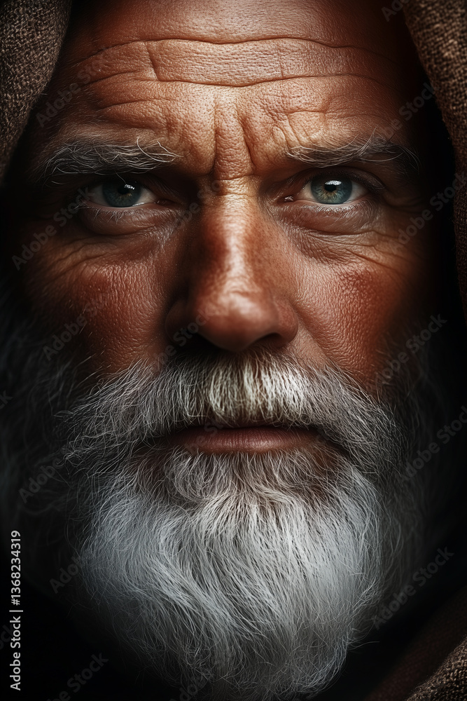 Abraham who became the ancestor of the many peoples in the Bible Stock ...