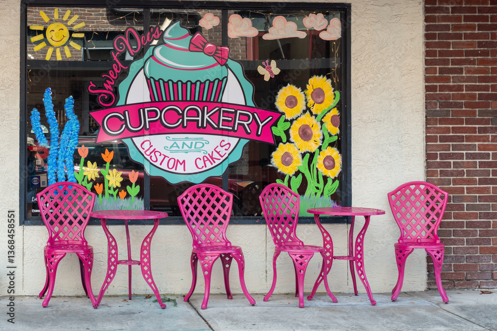Orlando, Florida, USA-March 31, 2025: Sweet Dee's Cupcakery and Custom ...