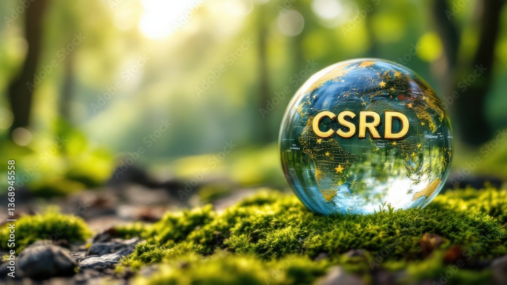 Foto de Stock Corporate Sustainability Reporting Directive (CSRD ...