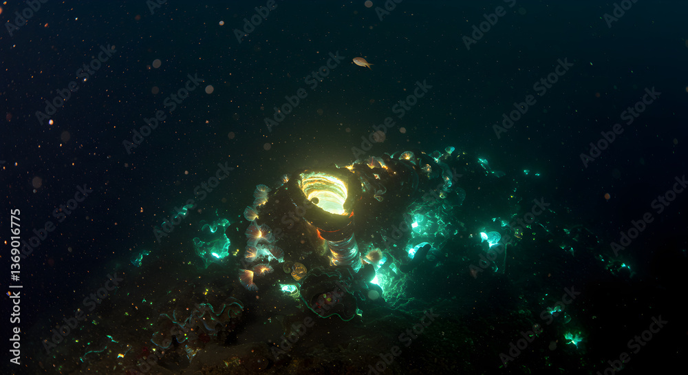 Bioluminescent Ecosystem: A Glimpse into the Abyss of Deep Sea ...