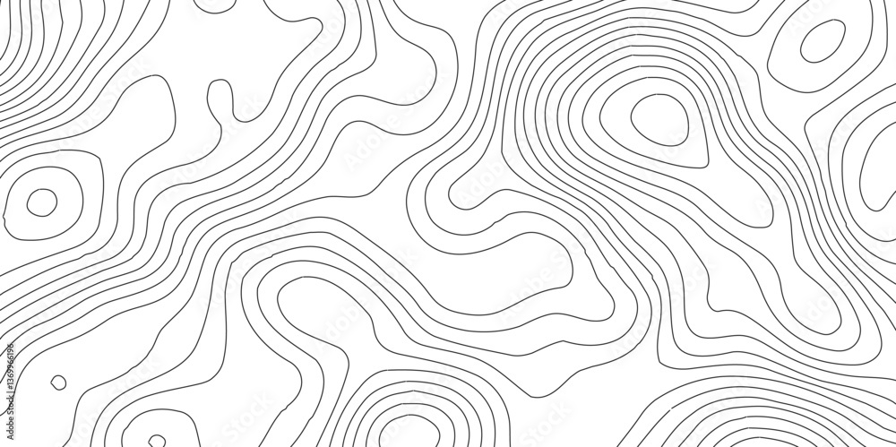 Topographic map background geographic line map with elevation ...
