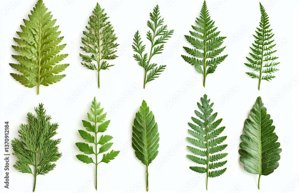 Fern leaves identification guide: types of ferns, fern leaf varieties ...