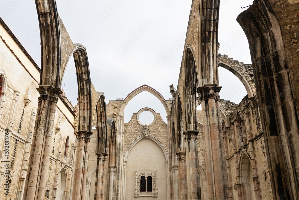 Aesthetics of ruins and gothic architecture. Can be used for book ...