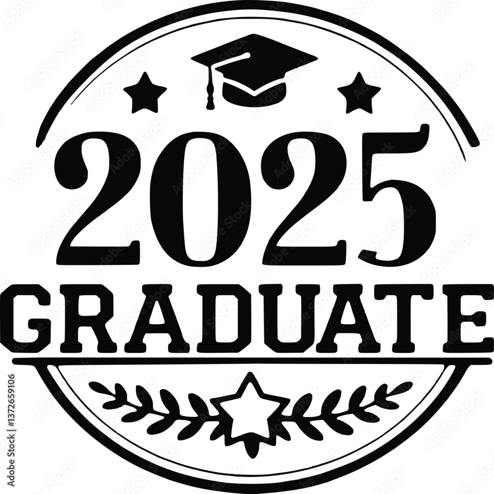 Graduation Svg Bundle, Graduation Cap Svg, Grad 2025, Class of 2025 ...
