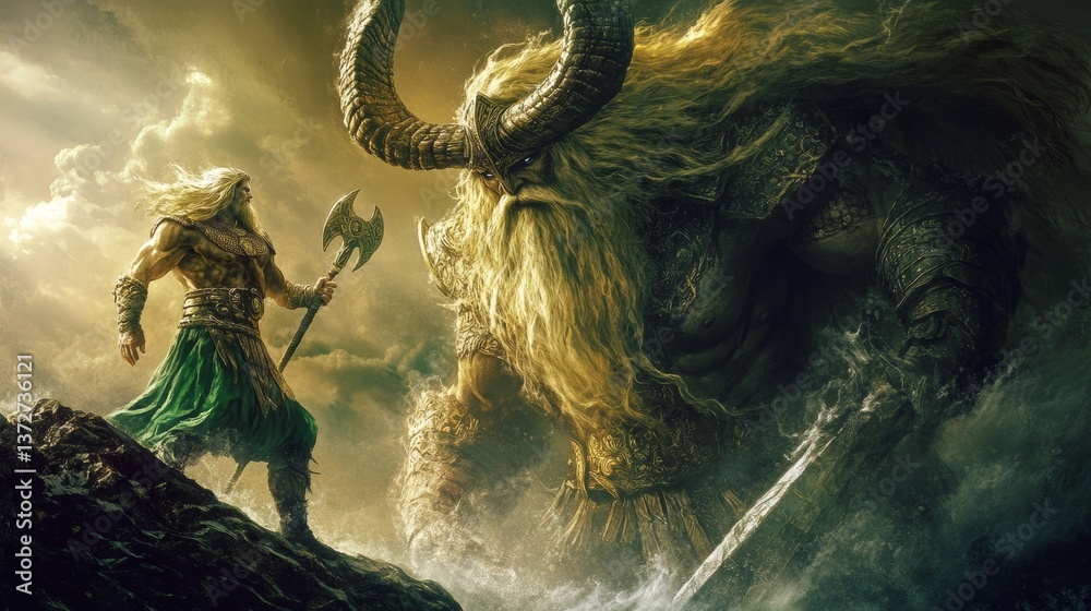 Mythology and Folklore: Compare Greek mythology with Norse mythology in ...