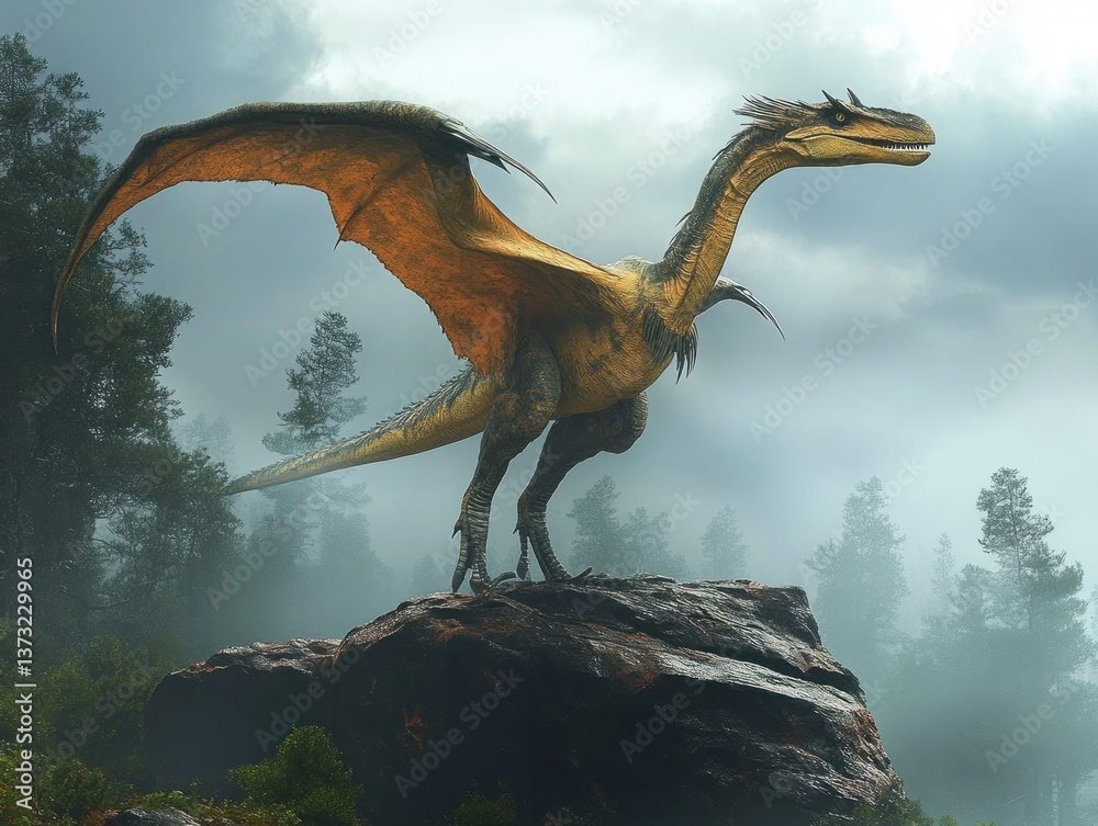 Largest Pterosaur Quetzalcoatlus Majestic Flying Reptile from Late ...