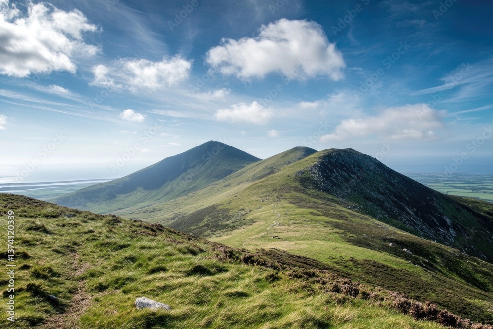 The tallest peak in Northern Ireland is known as Slieve Donard ...