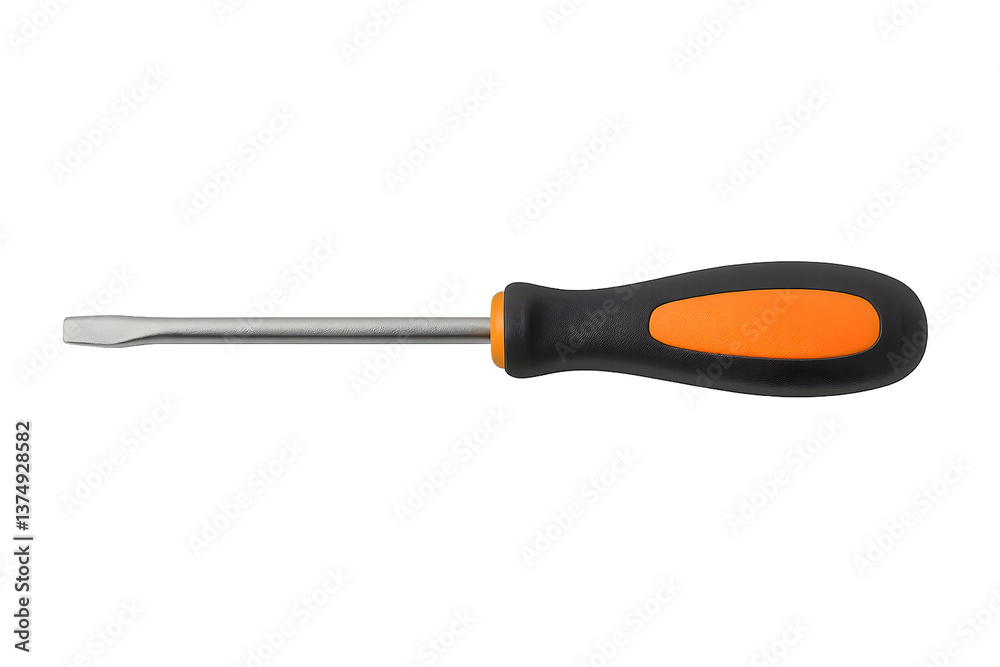 Flathead screwdriver on transparent background Stock Photo | Adobe Stock