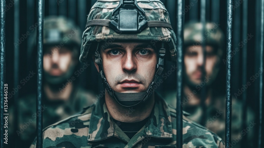 Military justice system under scrutiny soldiers in custody prison ...