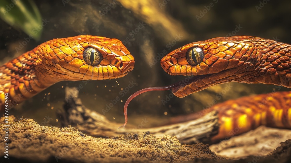 Evolutionary Arms Race Between Venomous Snakes in Natural Habitat Stock ...