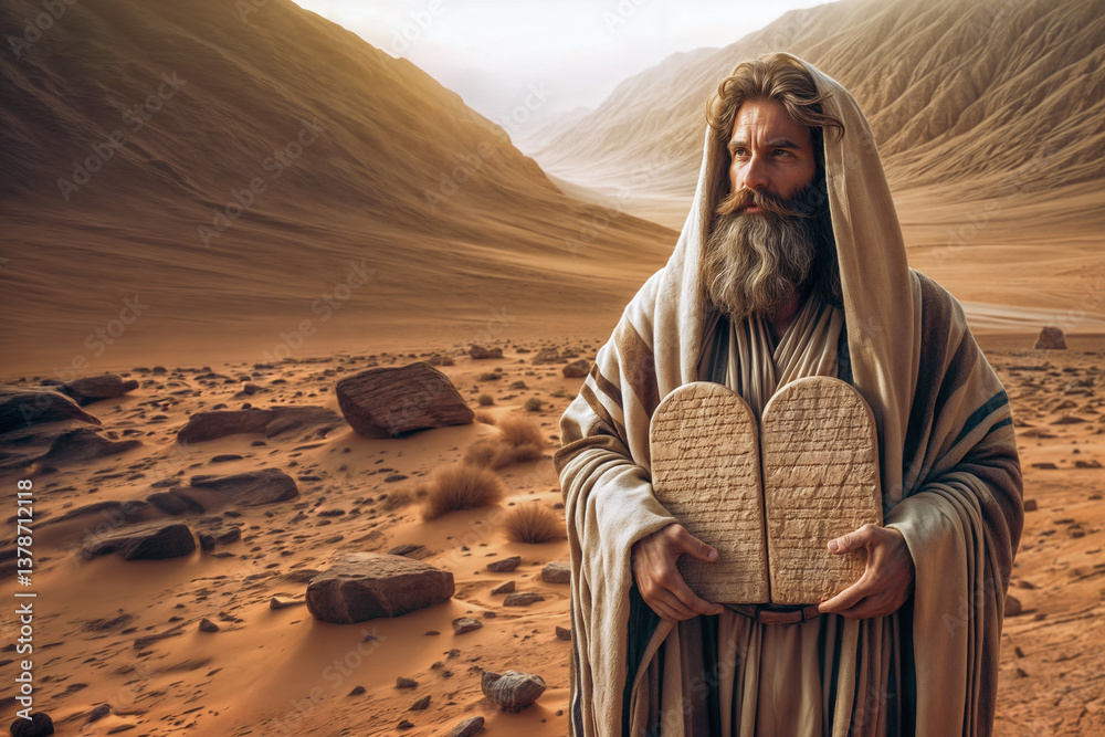 Moses and the Ten Commandments - Exodus Old Testament Bible Story ...