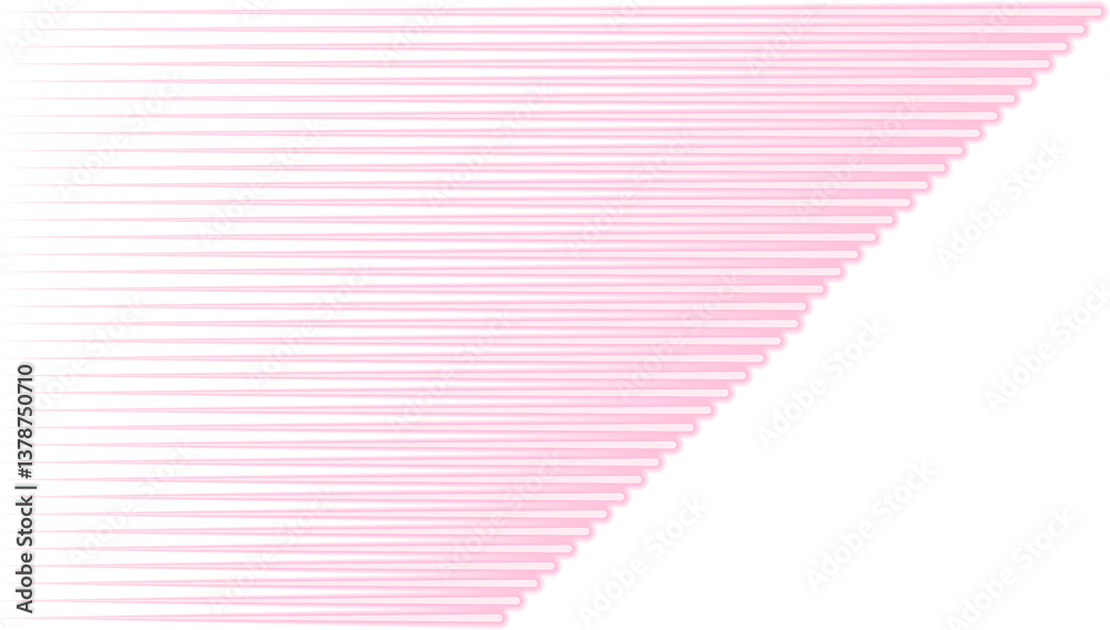 เวกเตอร์ Stock Parallel neon-effect lines feature a straight end and a ...