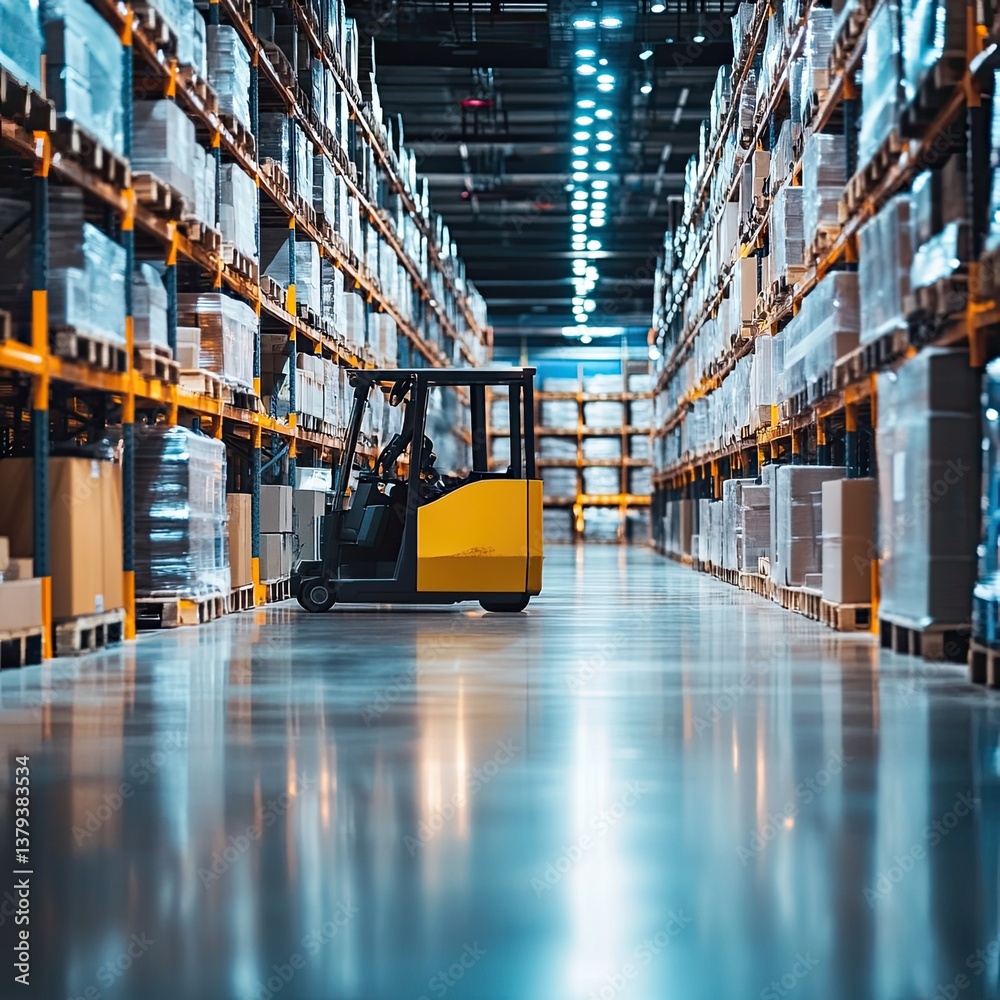 Smart warehouse management system featuring AI-driven inventory ...