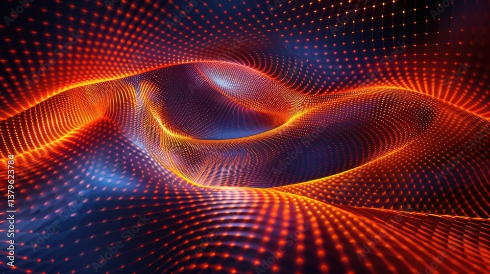 Wormhole Particles: Particles that bend and stretch, simulating the ...
