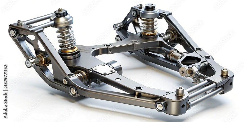 Customizable A-Arm Suspension Mockup: Engineering Design & CAD ...