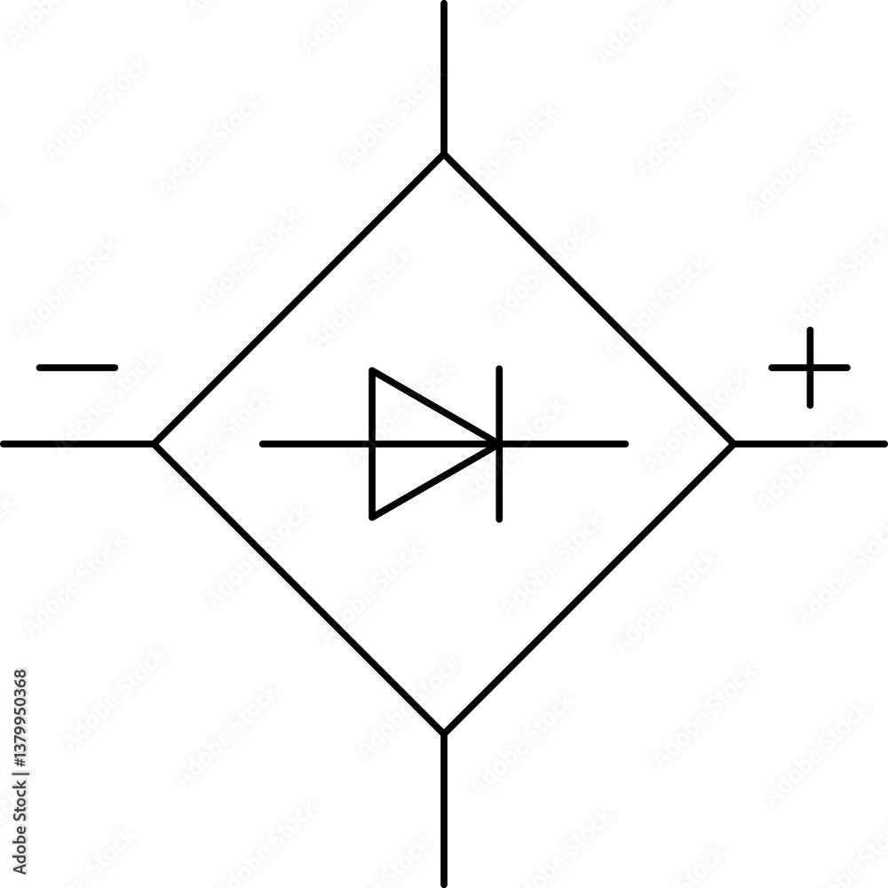 Electronic circuit symbols. Graphic symbols for electrical components ...