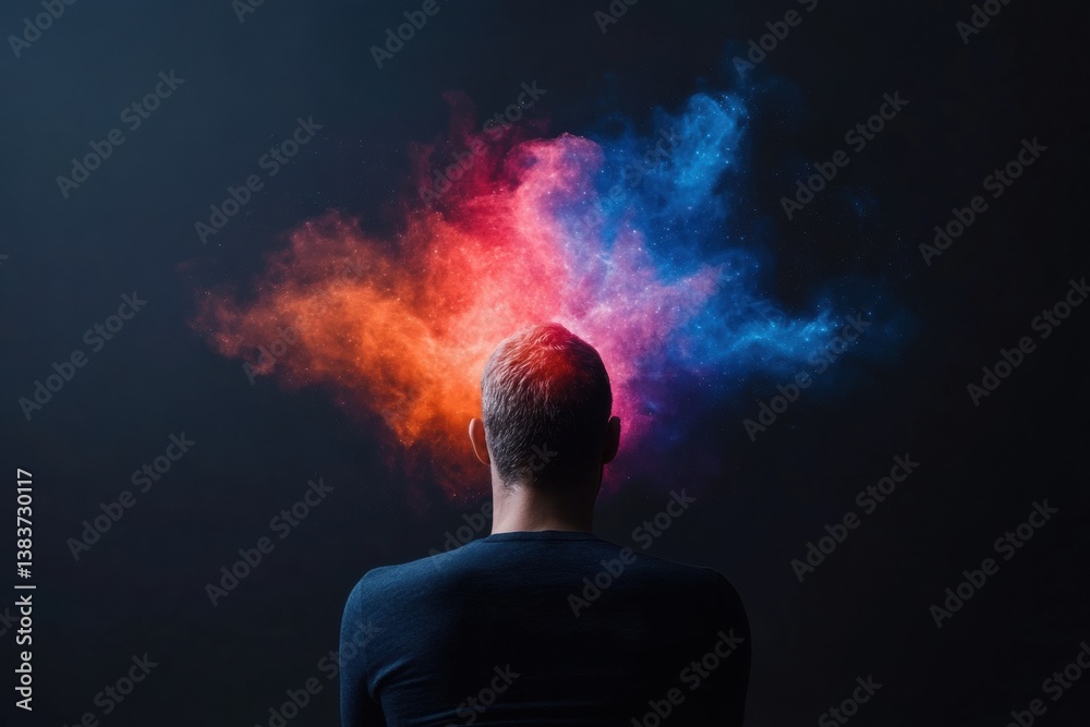 Foto de Stock Neurodynamic Consciousness Immersive Mind-Body ...