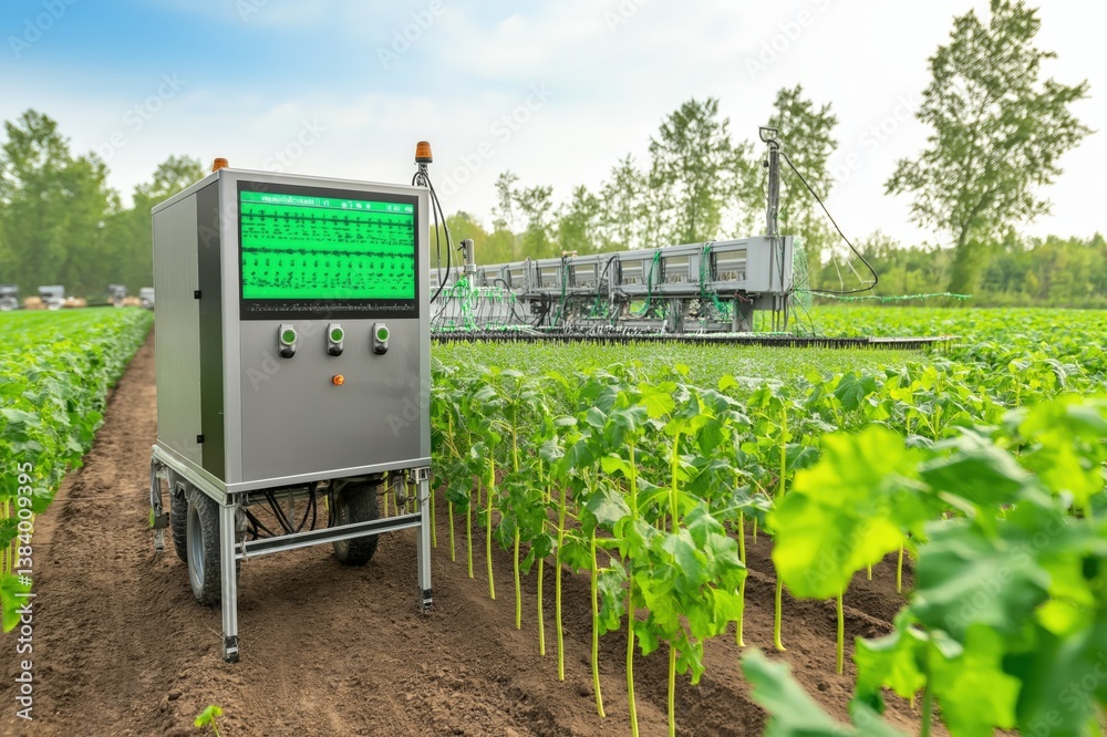 Automated machines enhancing smart agriculture with precision farming ...