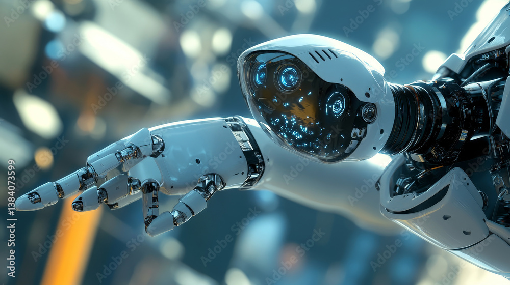 AI security cameras and surveillance systems. Artificial intelligence ...