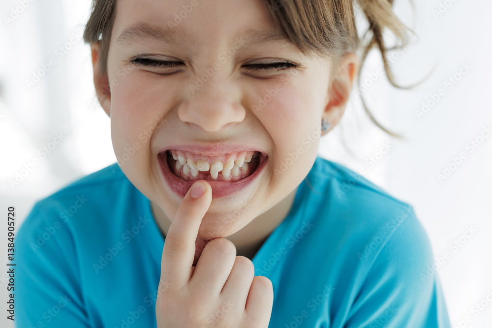 Loss baby teeth. Baby teeth have to fall out to make way for permanent ...