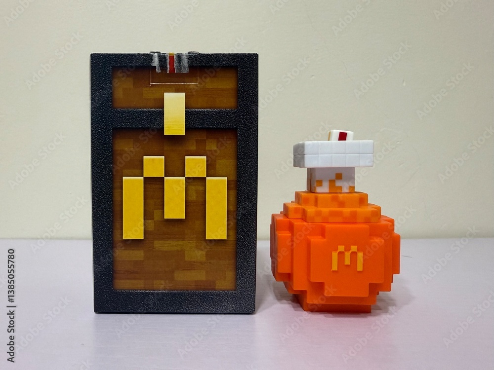 April 2025: Savano Park Bulacan, Philippines: McDonald's Minecraft ...