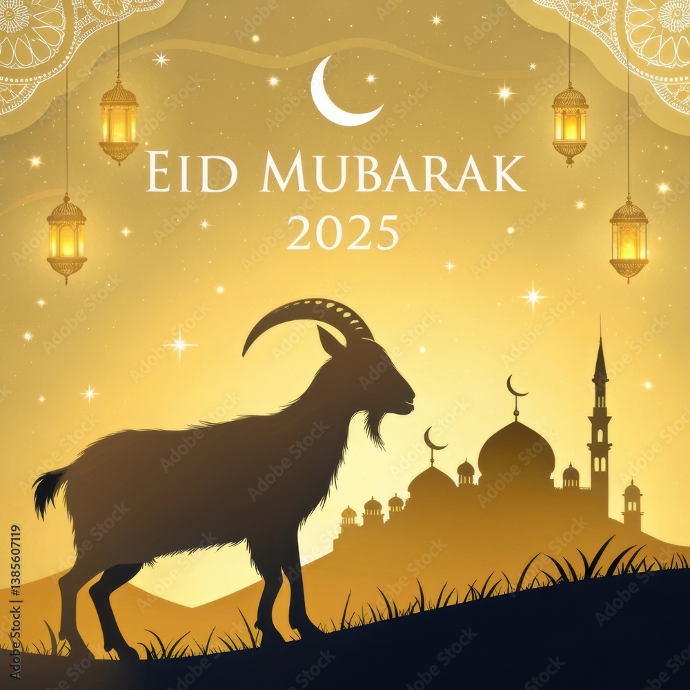 Ilustrace Eid Ul Adha 2025 Images,Eid ul Adha Mubarak social media Facebook Linkedin banner post ...