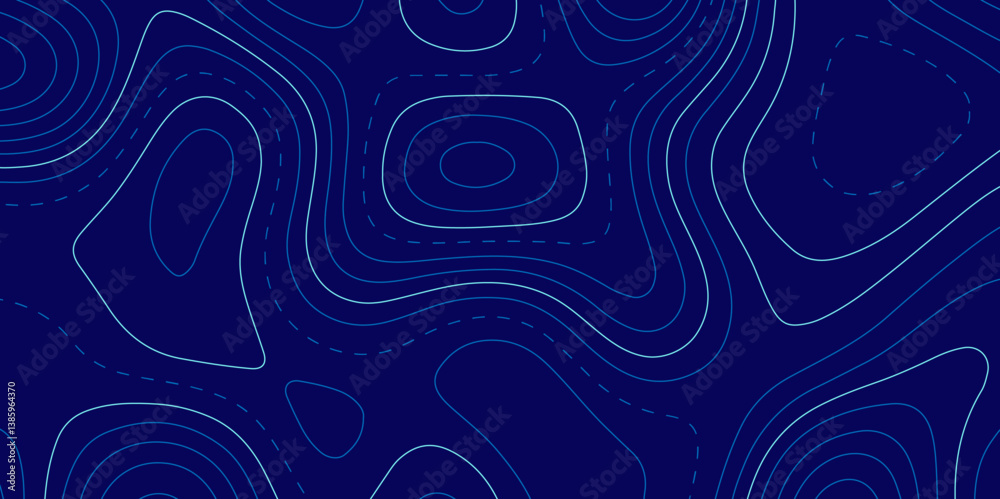 World Map Vintage Old-Style. Topographic contour map lines. The ...